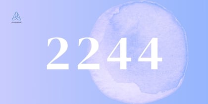 Numero Angelical 2244 Significado Espiritual, Fundación Sólida