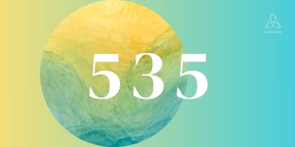 Numero Angelical 535 Significado, Llama Gemela, Dinero, Espiritual, Amor