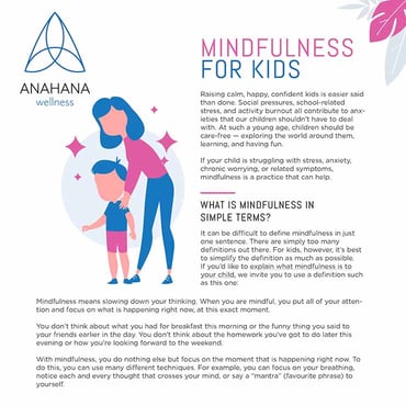 Mindfulness for Kids: A How To Guide For Parents Teaching Their Kids