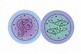 Aquarius and Pisces compatibility: Can Air Inspire Water?