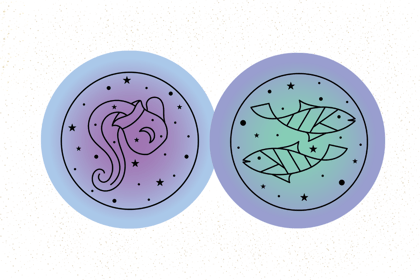 Aquarius and Pisces compatibility: Can Air Inspire Water?