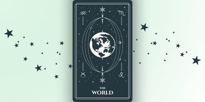 O Mundo Carta de Tarot Significado: Completude