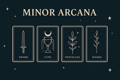 Minor Arcana Tarot Cards: Complete Guide to Suits & Numbers