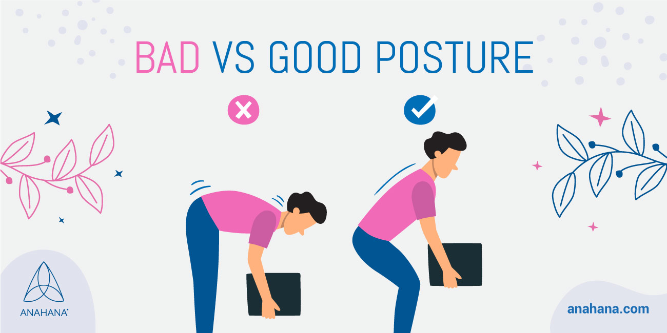 Posture - Exercise, Good and Bad Posture Examples