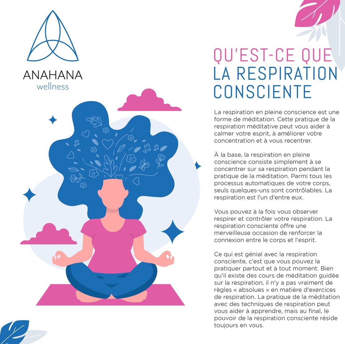 Apprenez comment la respiration consciente aide votre connexion corps ...