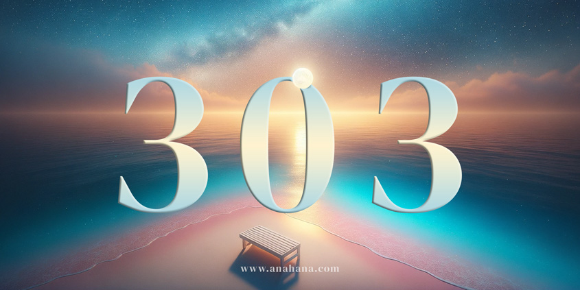303 angel number meaning, spirituality, twin flame, love