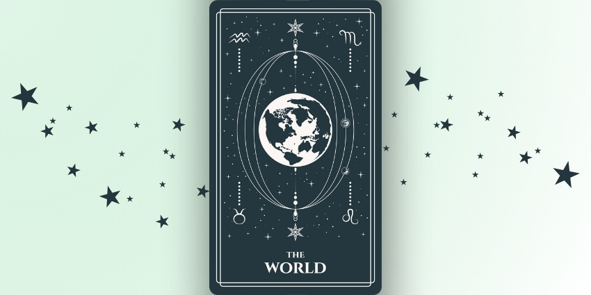 Le Monde Carte de Tarot Signification : Accomplissement
