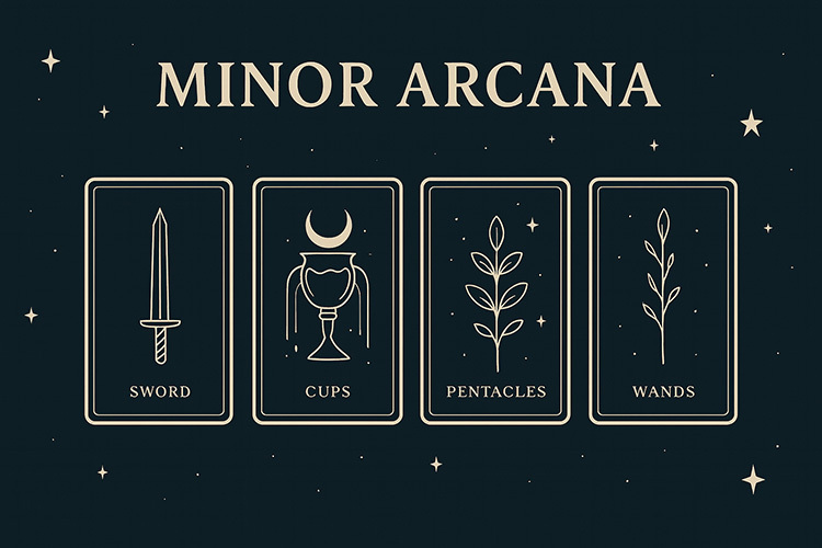 Minor Arcana Tarot Cards: Complete Guide to Suits & Numbers