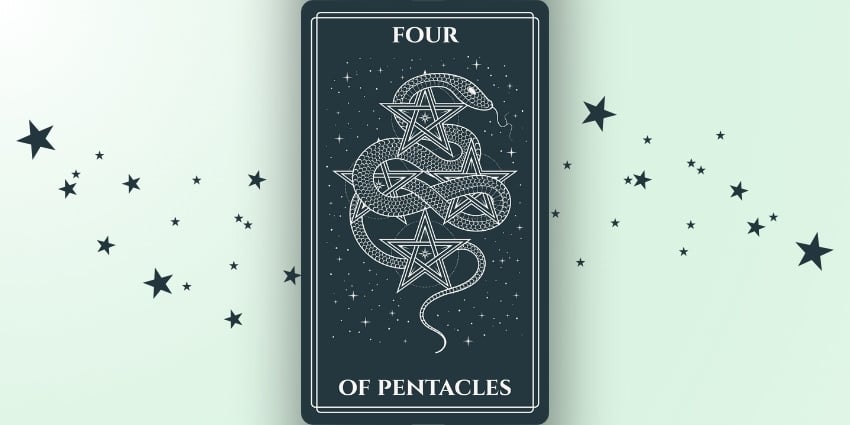 Four of Pentacles Tarot Card: Security & Control